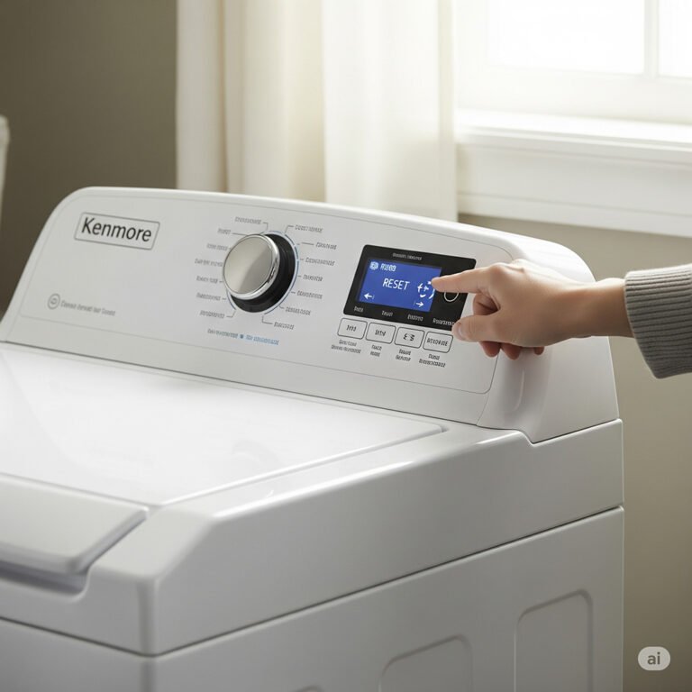 How to Reset Kenmore Washing Machine? (Quick Reset Guide!)