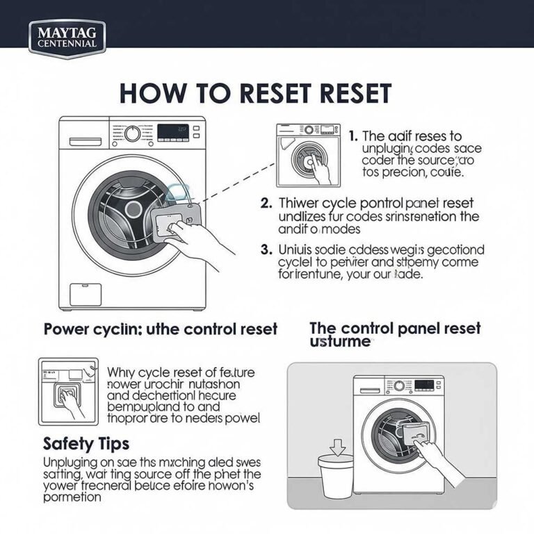 How to Reset Maytag Centennial Washer: Best Guide!