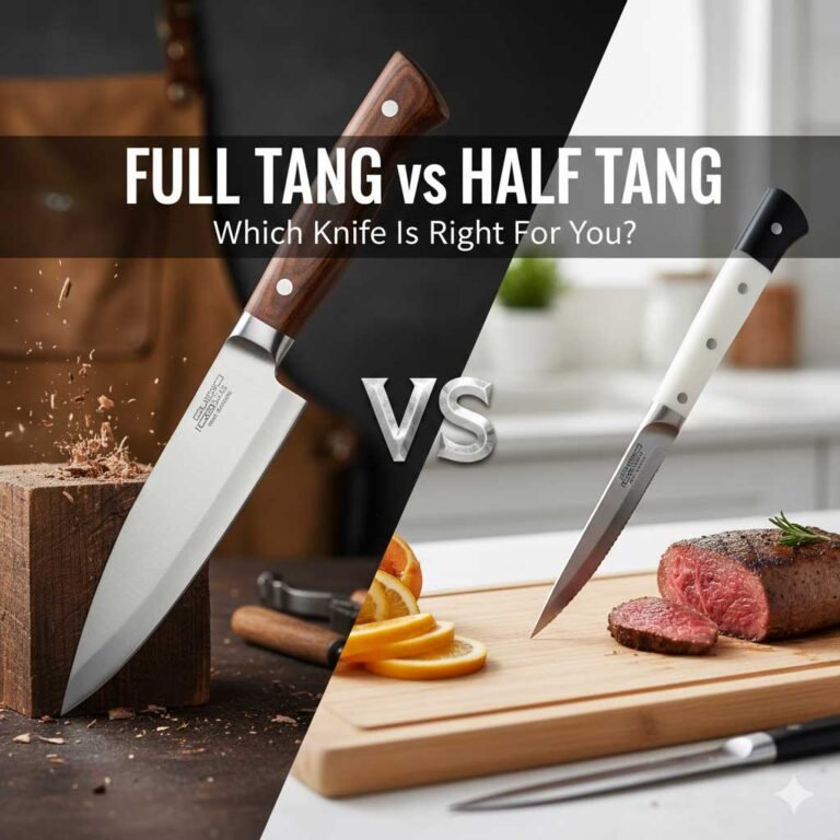 Full Tang vs Half Tang: Which Knife Is Right For You?